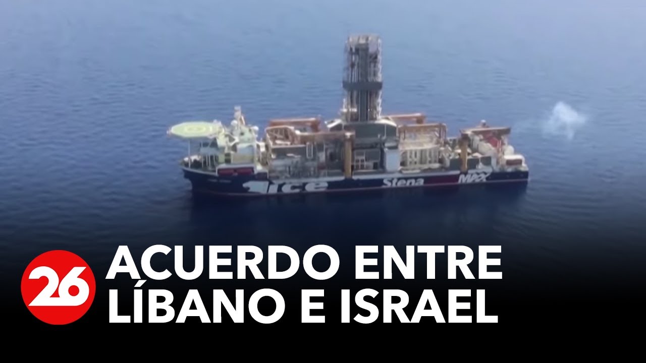 Israel y Líbano llegaron a un acuerdo sobre la frontera marítima - YouTube