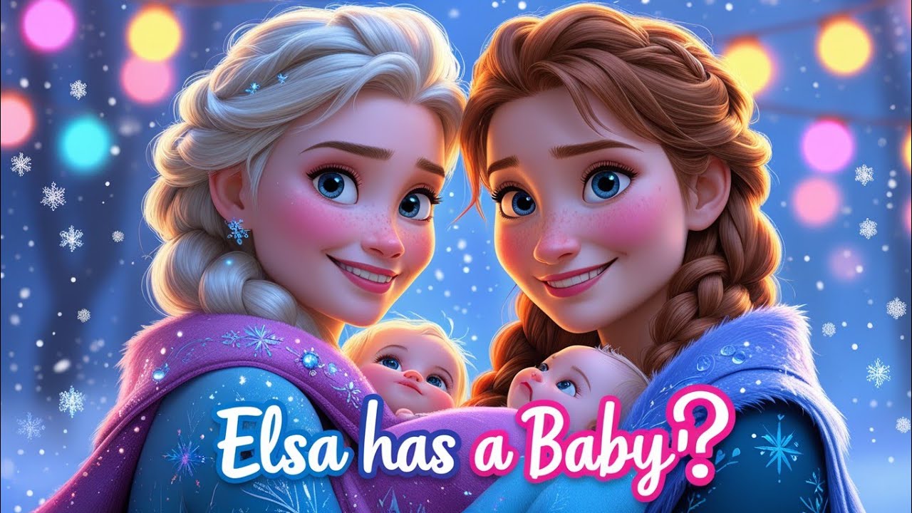 🆕🎵 Elsa & Anna’s Magical Motherhood Journey 💖 | Frozen Family Story ...