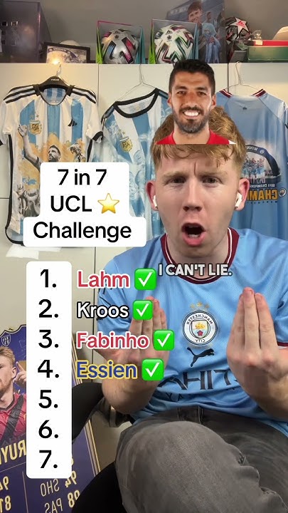 7 in 7 UCL Challenge ⭐️ #shorts - YouTube