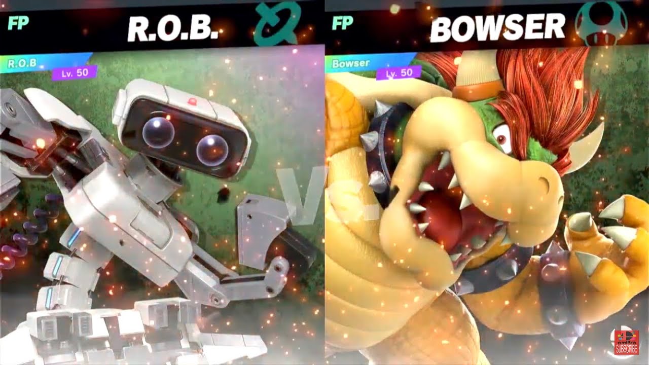 Super Smash Bros Ultimate Amiibo Fights – ROB vs the World #14 ROB vs ...