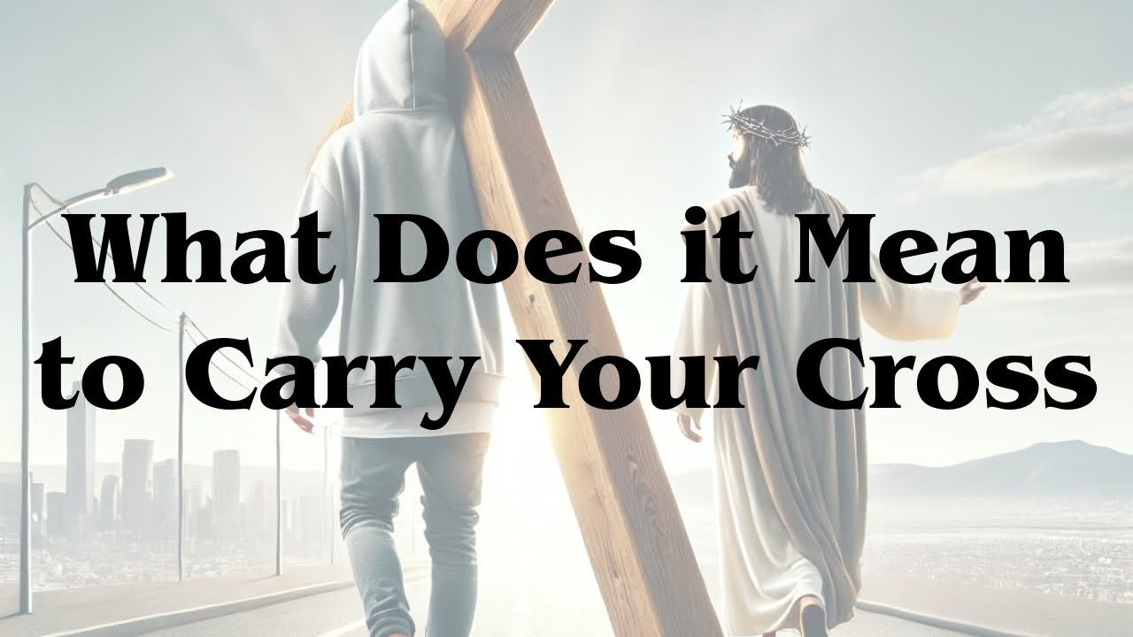 "What Does it Mean to Carry Your Cross" - Brother Tim Plewak Wednesday ...