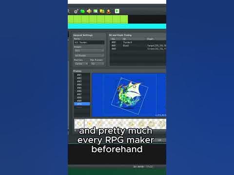 This is a GAME CHANGER for animations in MZ 😲 #rpgmaker #videogames #gamedev #games - YouTube
