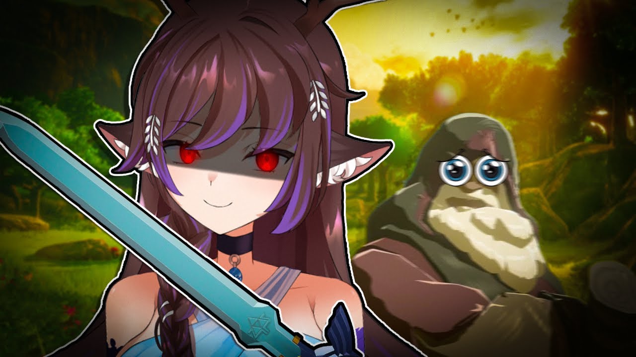Genshin Streamer Plays Breath Of The Wild For The First Time - YouTube