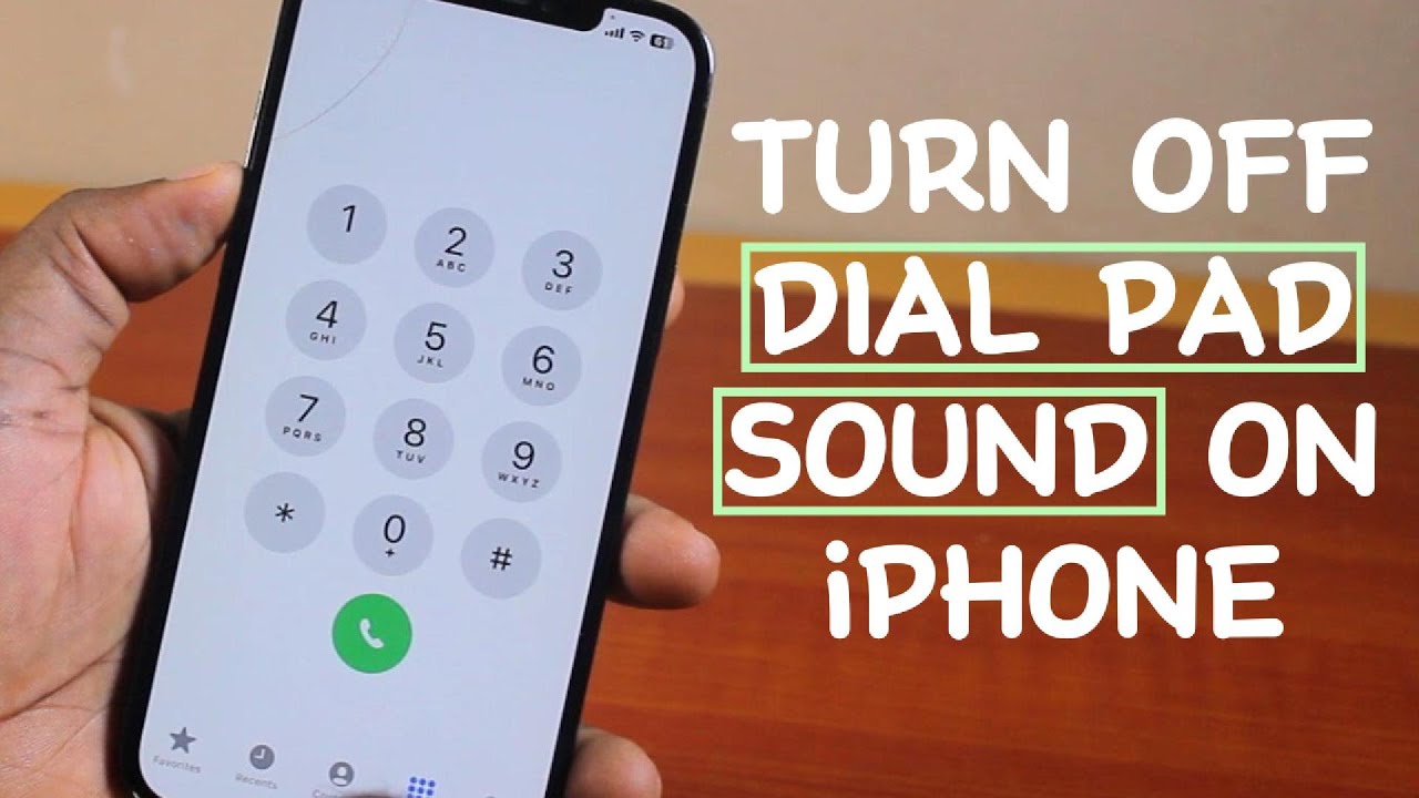 How to Turn Off Dial Pad Sound on iPhone - YouTube