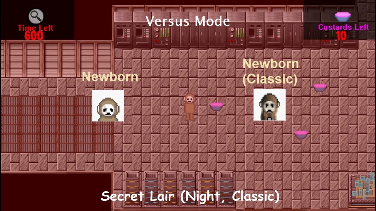 Slendytubbies 2D Revolution - Versus Mode | Secret Lair (Night, Classic ...