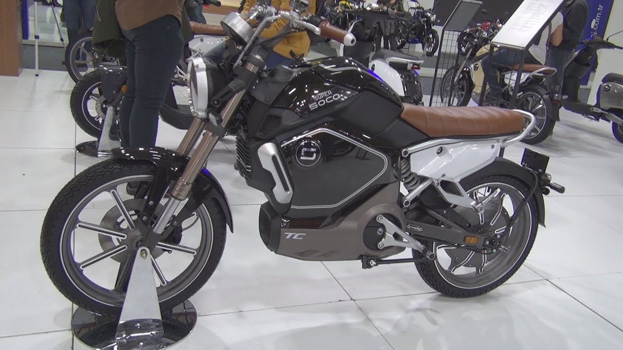 Super SOCO TC Black (2020) Exterior and Interior - YouTube