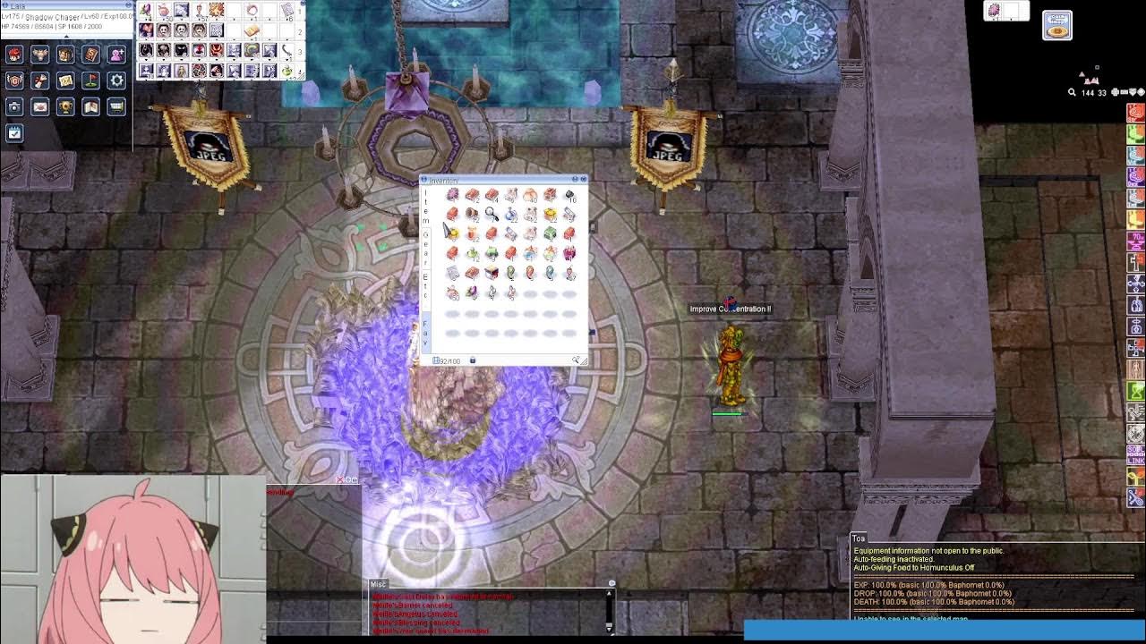 Ragnarok Online WOE GGH Shadow Chaser - YouTube