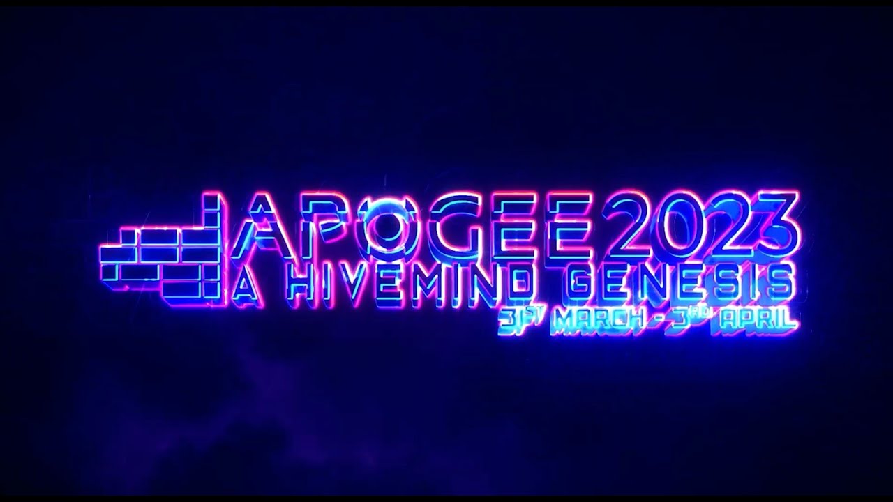 Apogee Inaugration | BITS Pilani | Techfest | 2023 - YouTube