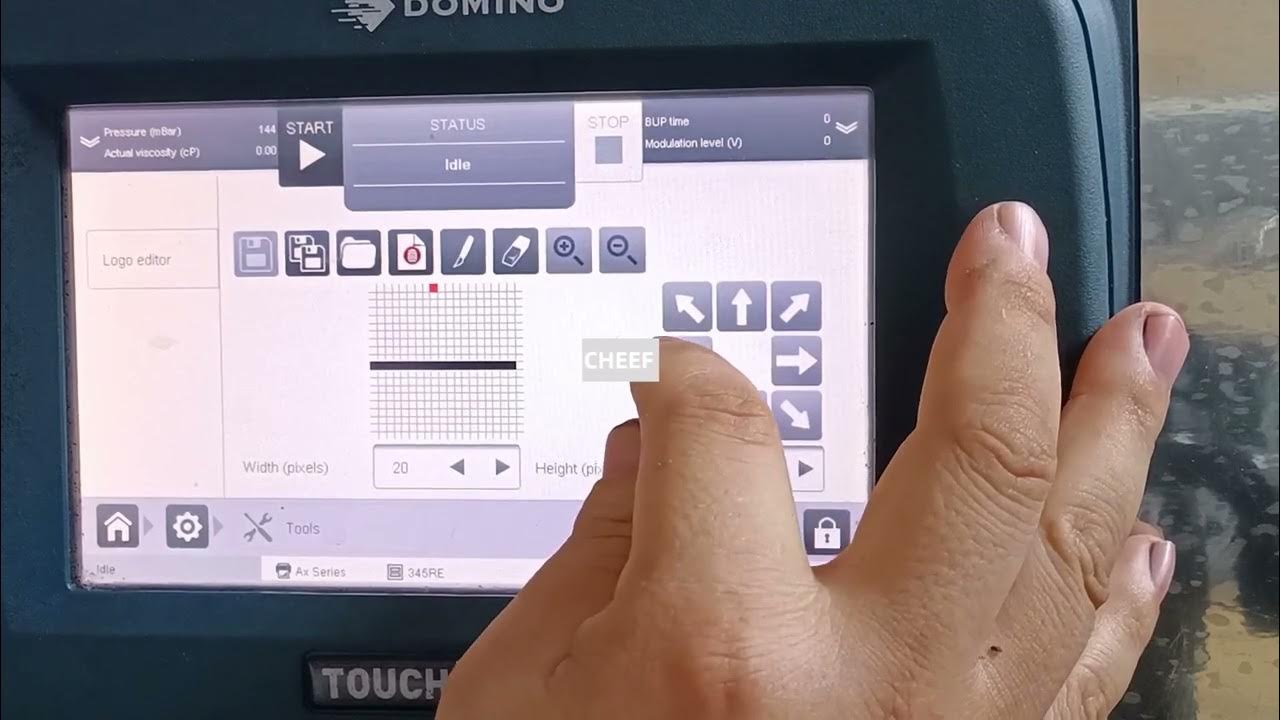 Let's take a look at the common menu explanation tutorial of Domino Ax150i! - YouTube