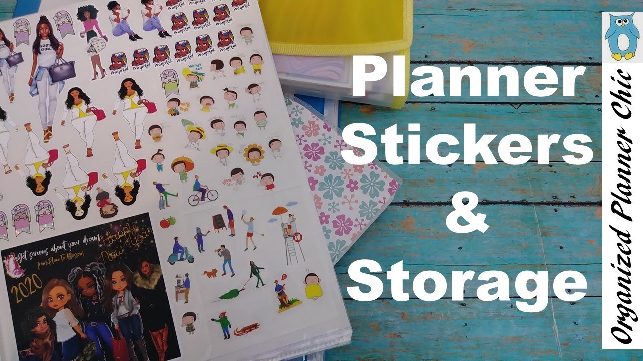Planner Sticker Collection | Sticker Organization & Storage - YouTube