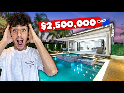 INSIDE OF FAZE RUG'S NEW $2,500,000 LA HOUSE - YouTube