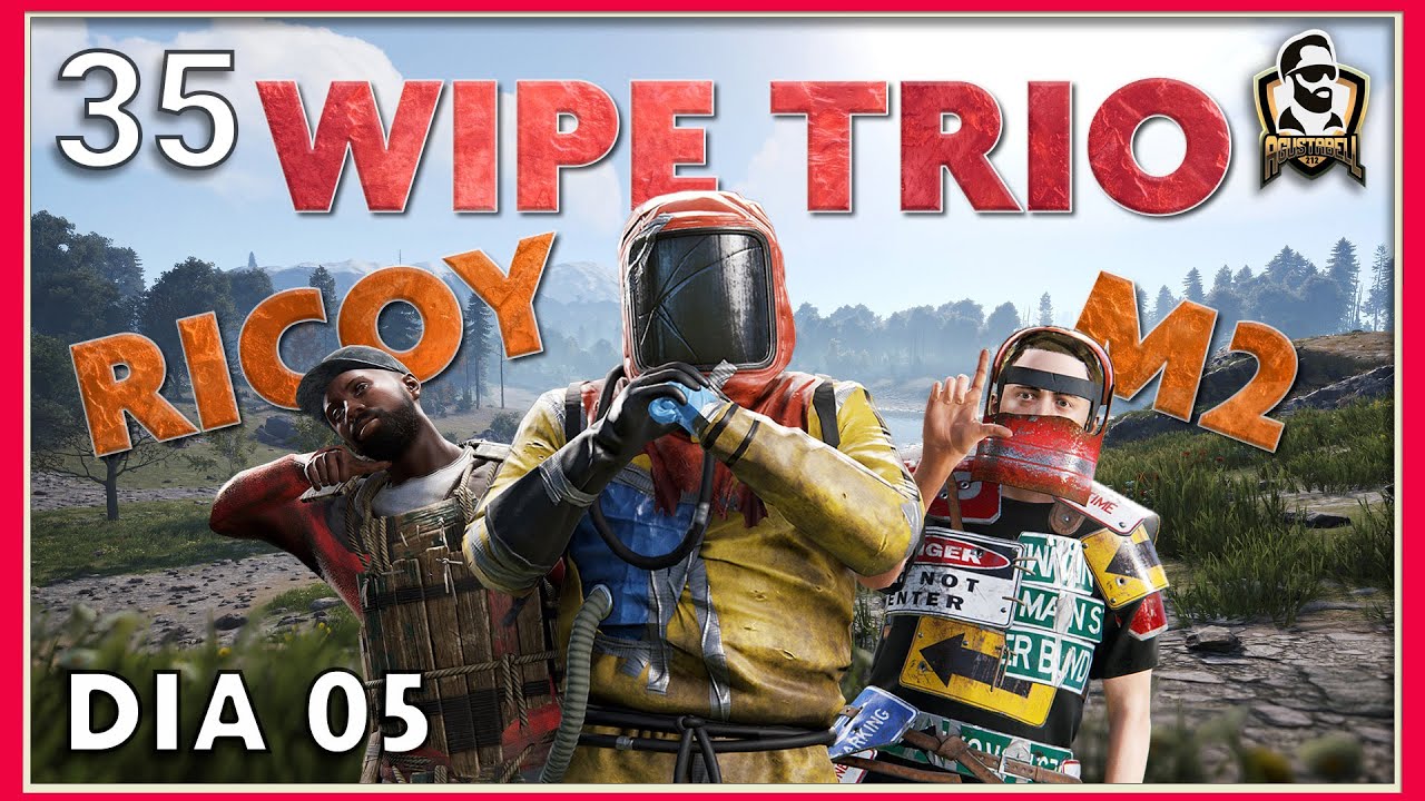 WIPE TRIO con RICOY y M2 #35 | La DEFENSA Del RAIDEO | Gameplay Rust ...