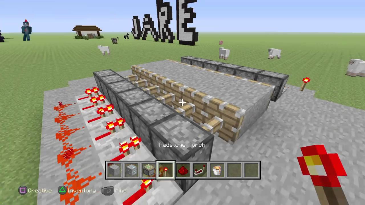 Minecraft: PlayStation®4 Edition | Troll Redstone Trap - YouTube