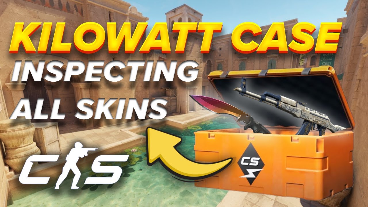 Kilowatt Case Inspecting All Skins And Price - Counter-Strike 2 - YouTube