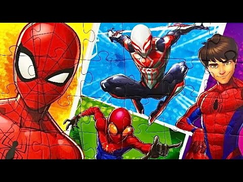Spider-Man and His Friends | Puzzles for Kids🕷️🕸️ - YouTube
