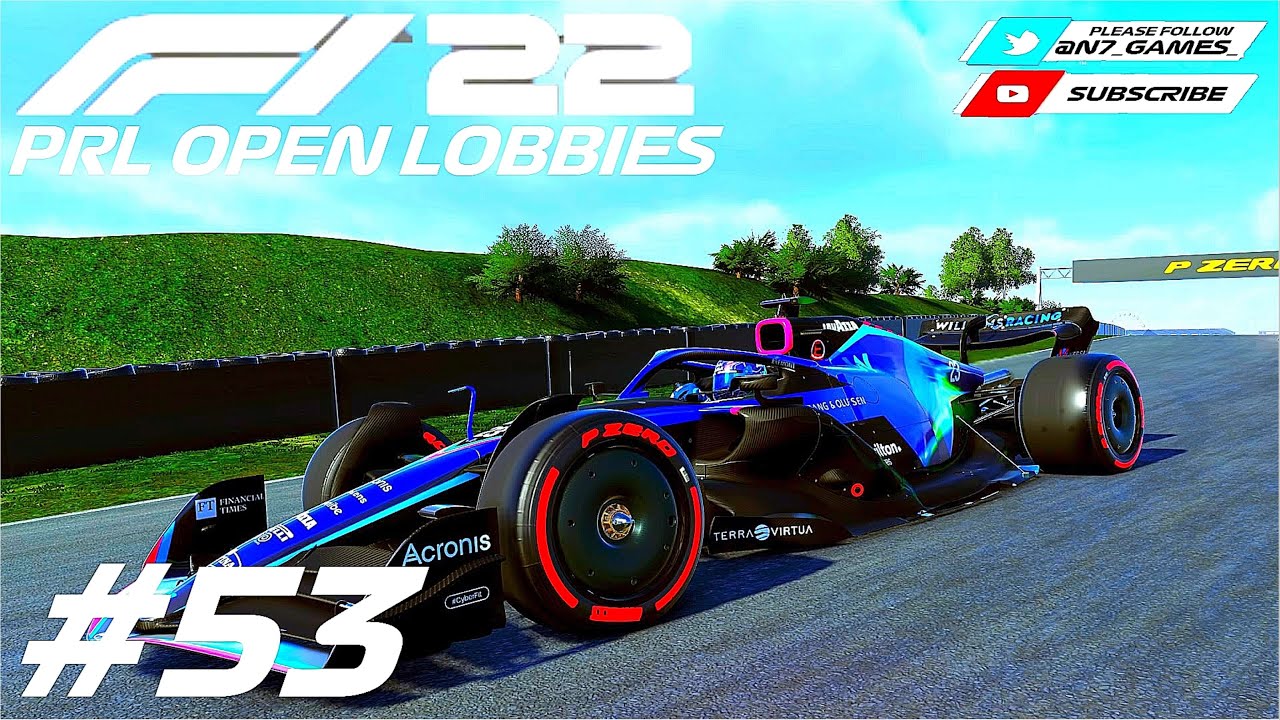 F1 22 - PRL OPEN LOBBIES - LIVE STREAM #53 - N7 GAMES LIVE STREAM - YouTube