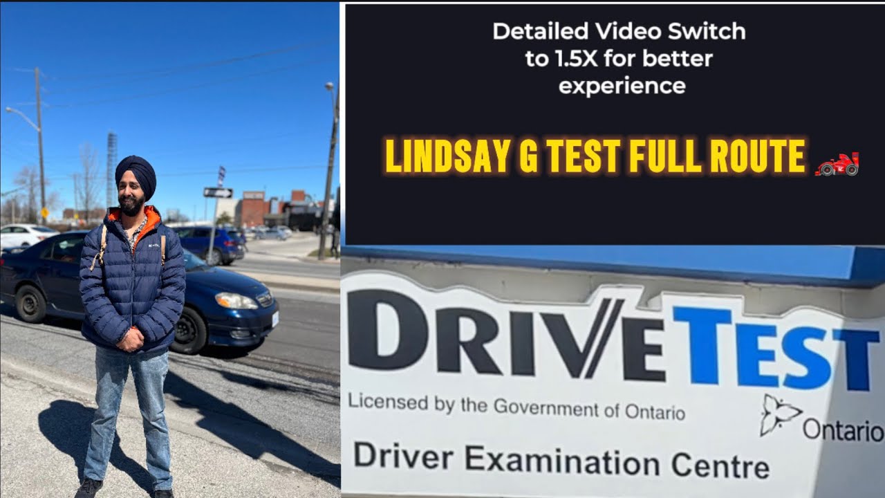 | LINDSAY FULL ROUTE | | G DRIVE TEST IN CANADA | CLEARED 🤩 ️💯 - YouTube