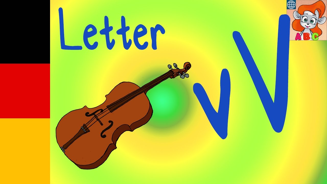 The German V-Song - Nursery Rhymes For Kids - Sing The ABC With Lyrics ...