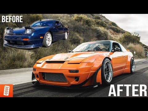 Building a Nissan 240SX in 15 minutes! [Director's Cut]