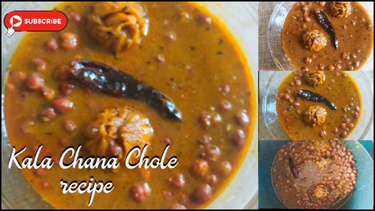काला चना छोले मसाला non veg ko bhi de takkar l Kale Chane ki recipe ...