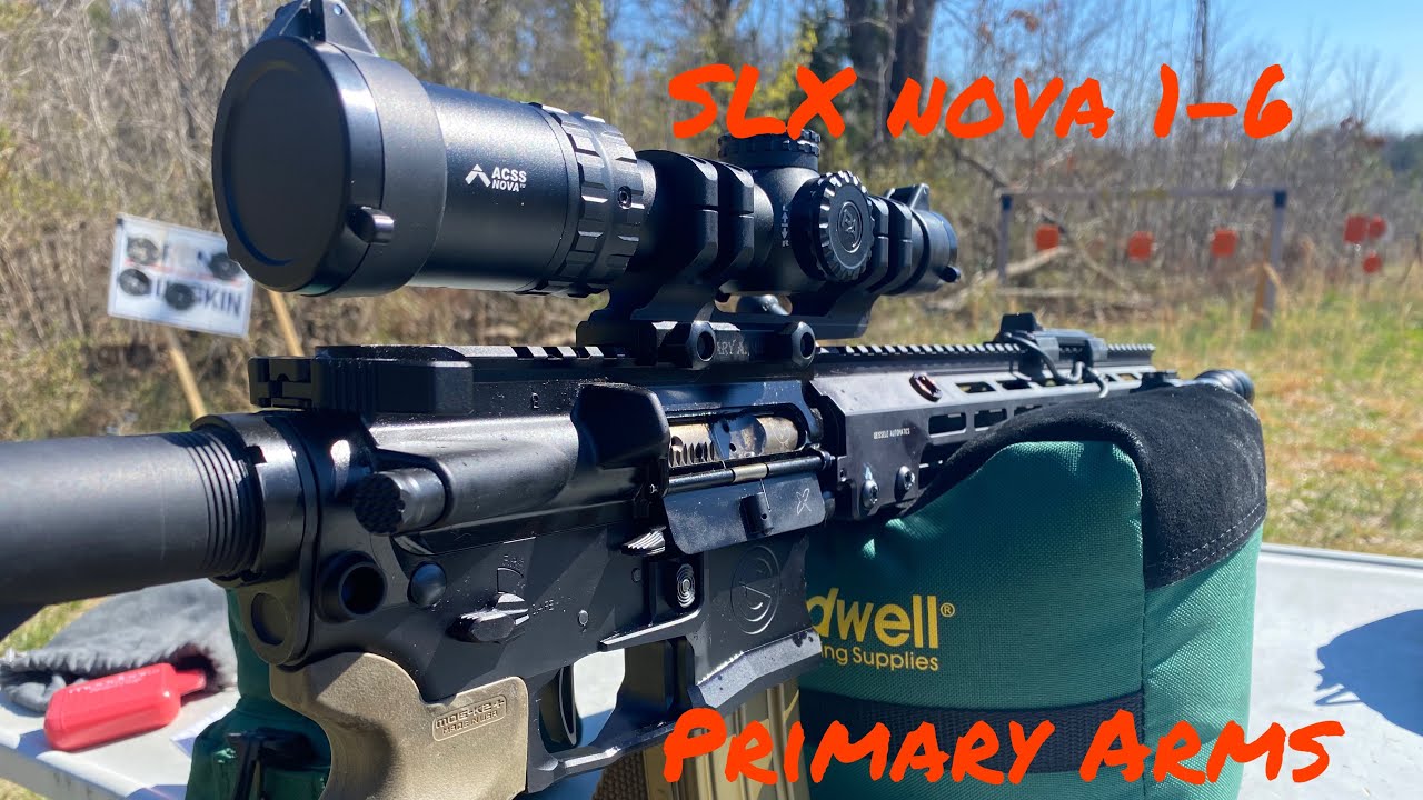 Best LPVO under 500? Primary Arms SLx 1-6 NOVA First Look - YouTube