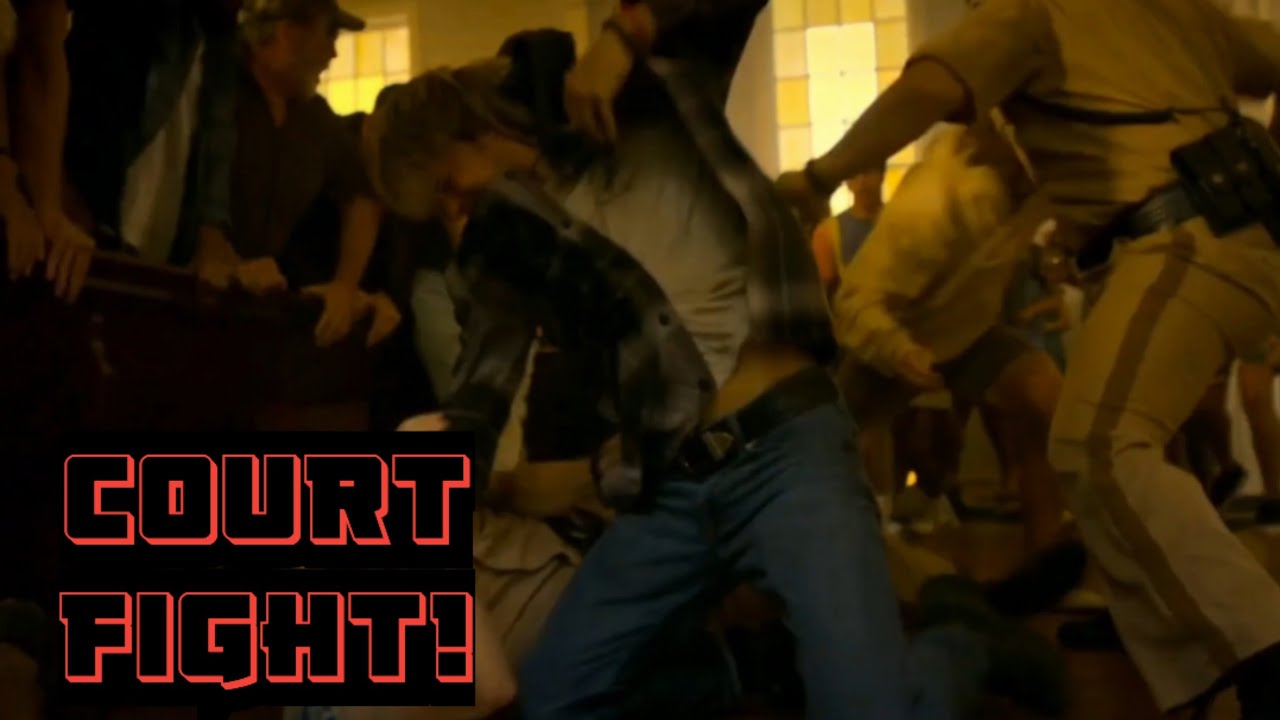 JJ Court Hall Fight (Outer banks) - YouTube