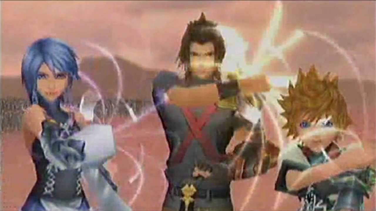 KH Birth By Sleep: Keyblade Graveyard - The Gathering Cutscene - YouTube