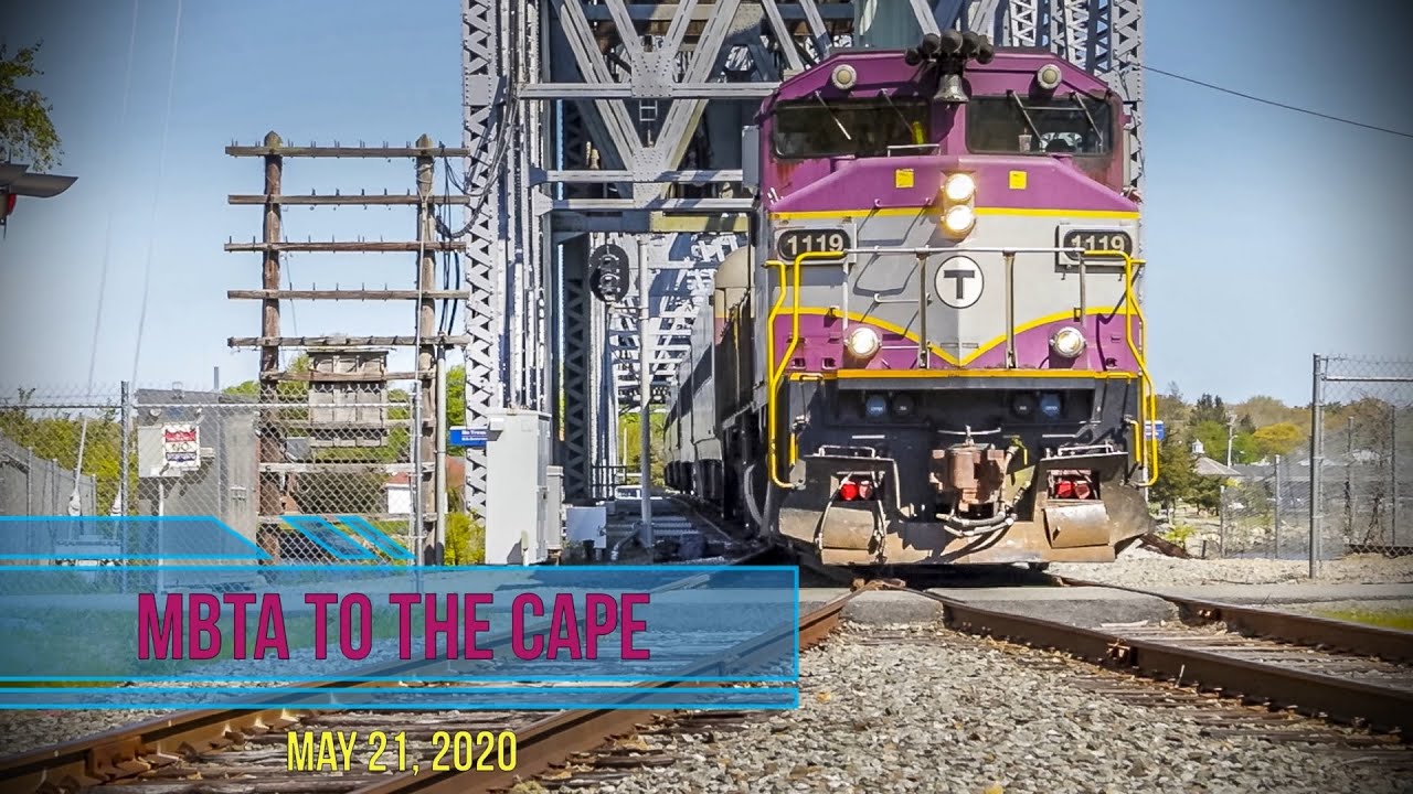 MBTA Train to Cape Cod - YouTube