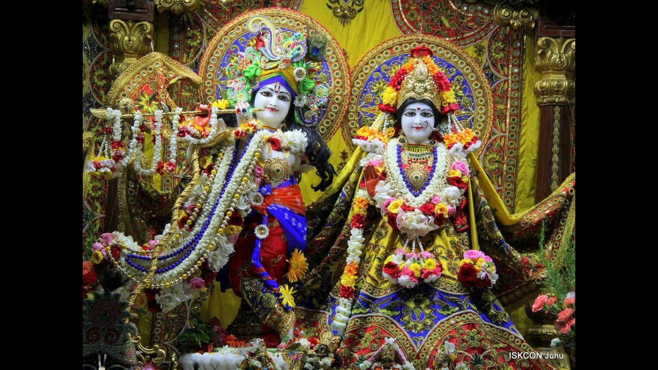 Morning Arati Darshan Sri Sri Radha Rasbihari Temple 6th July 2019 Live ...