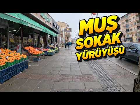 Muş Sokak Yürüyüşü 2026 | Şehri Keşfediyoruz 🚶