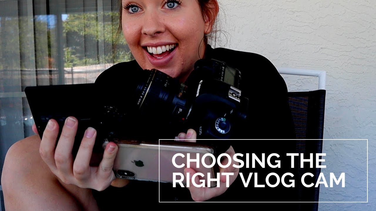 CHOOSING THE BEST VLOG CAMERA | Showing the quality of different types ...