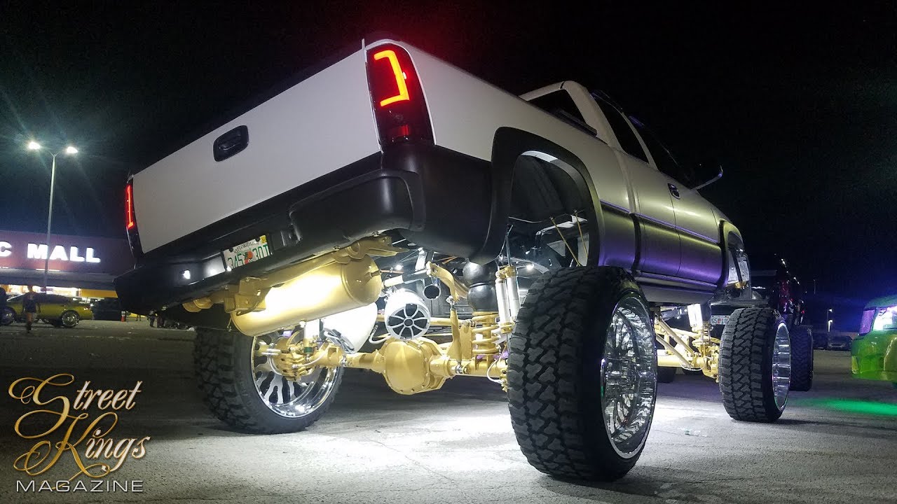 LIFTED and BAGGED GMC Sierra #StreetKingsMagazine #OrlandoClassic2k18 ...