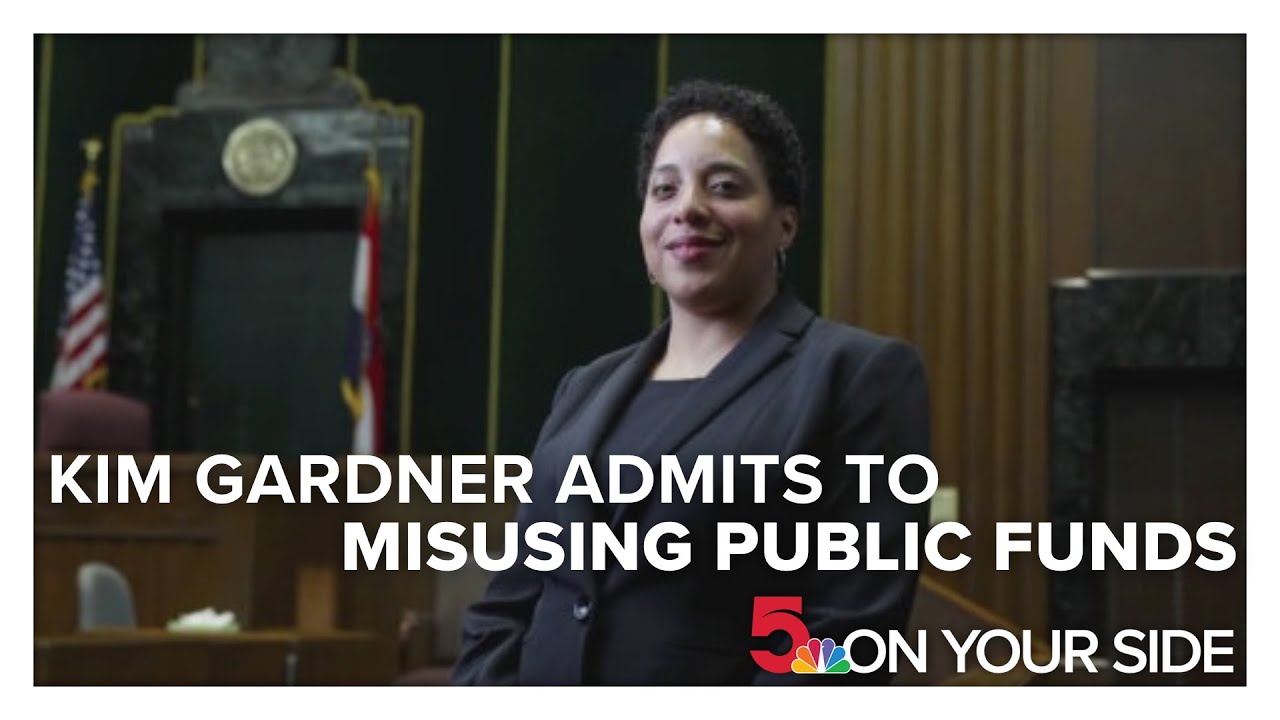Former St. Louis Circuit Attorney Kim Gardner admits to misusing public ...