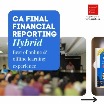 CA FINAL FR | FINANCIAL REPORTING | HYBRID | SELF PACED LEARNING | LIVE ...