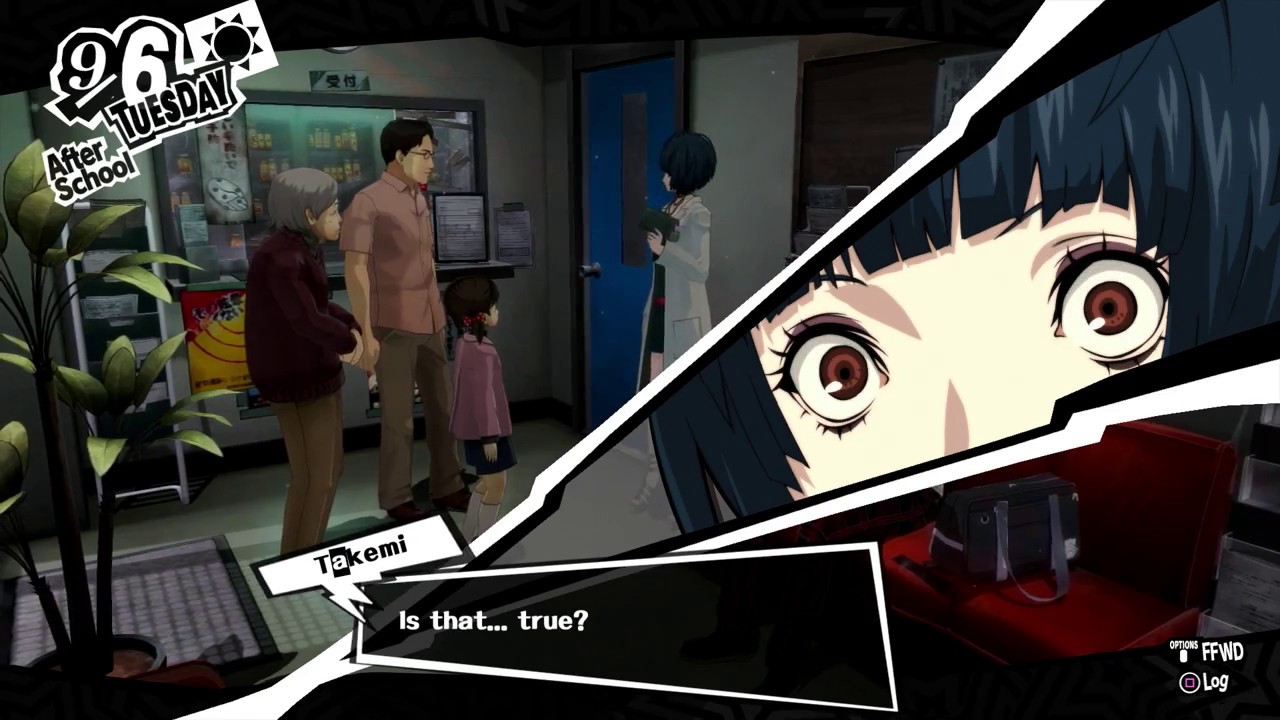 Persona 5 - Death Confidant Rank 8 Tae Takemi Back-alley Doctor - YouTube