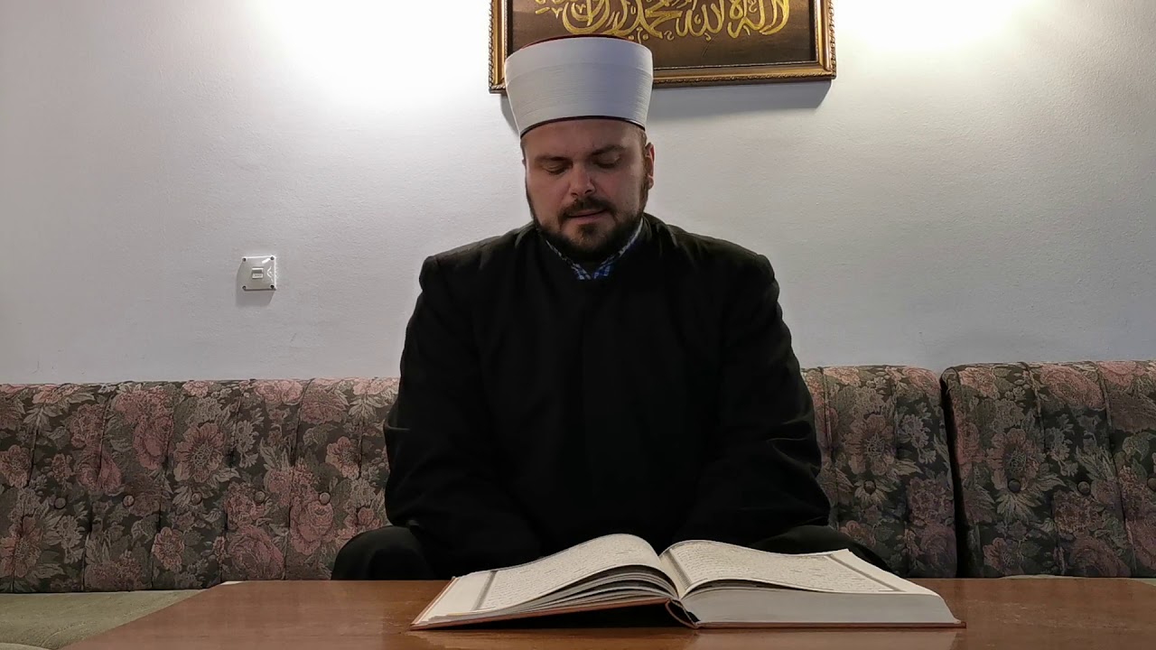 hfz. Salih ef. Halilović Sura Ali-'Imran, 189-194. - YouTube
