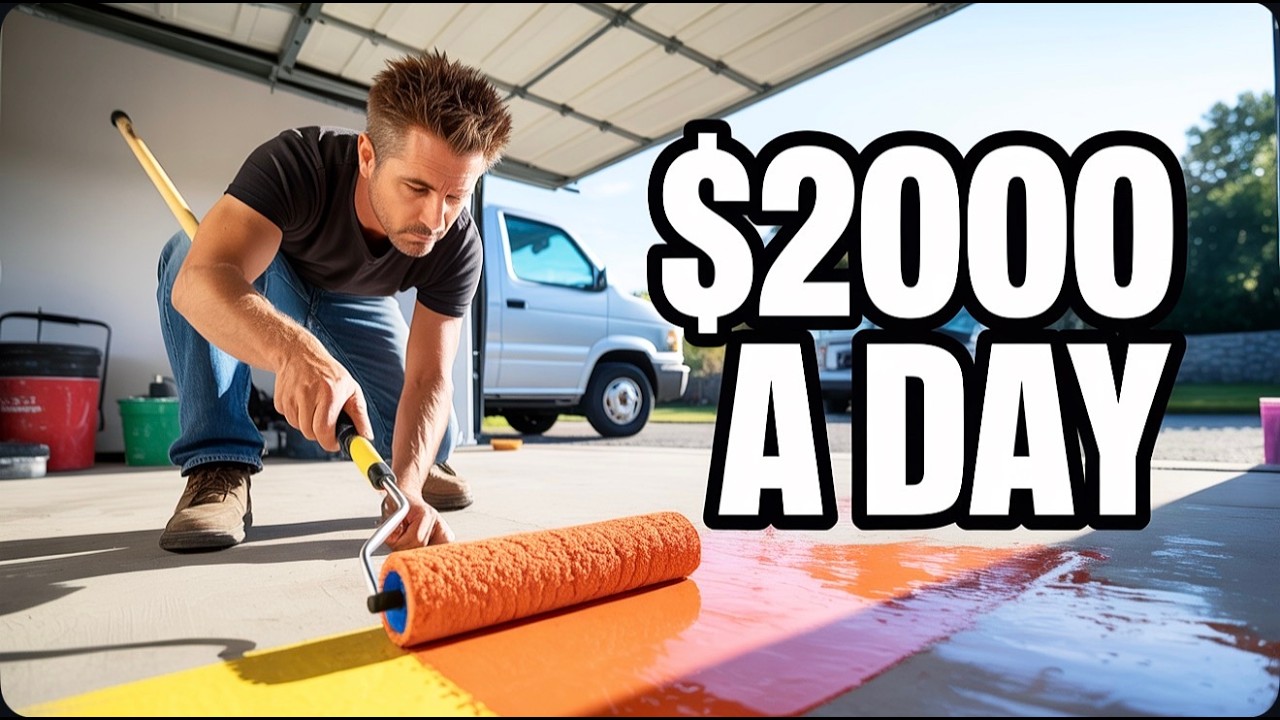 How To Make $2k A Day With An Epoxy Garage Floor Business (Step By Step ...