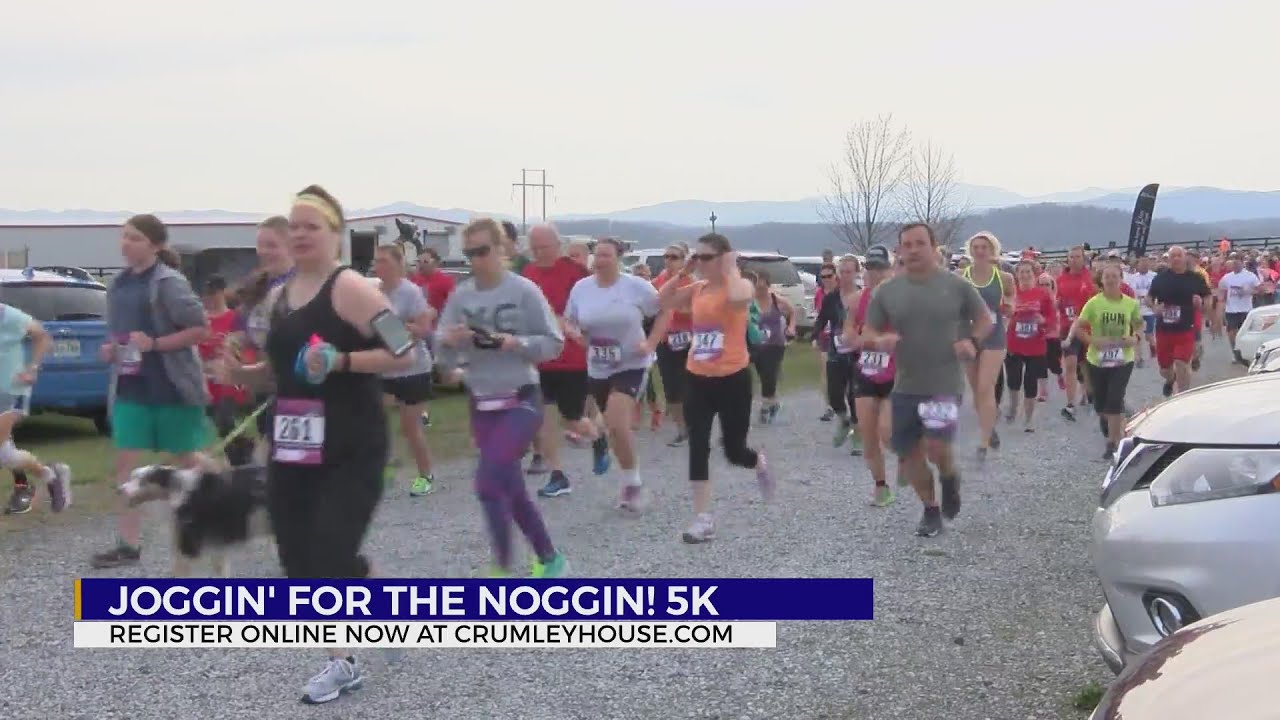 Crumley House announces Joggin' for the Noggin 5K - YouTube