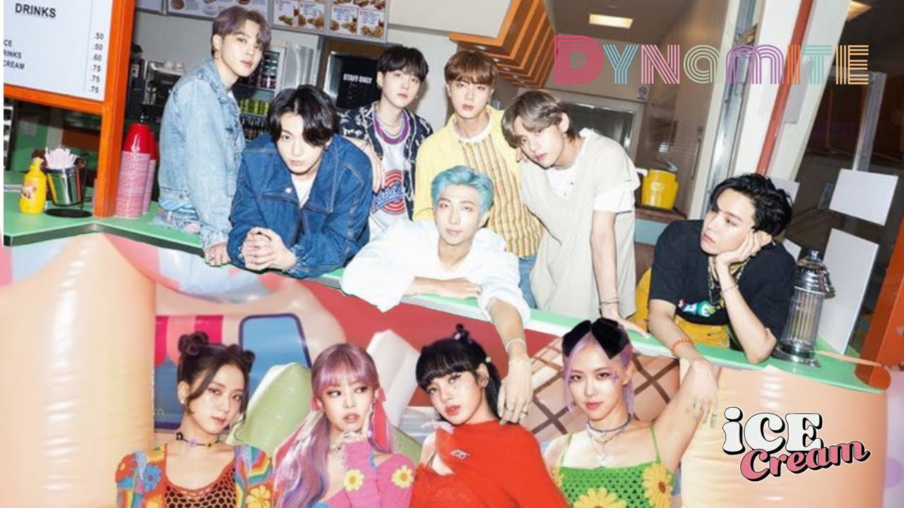 BTS x BLACKPINK - Dynamite x Ice Cream mashup - YouTube