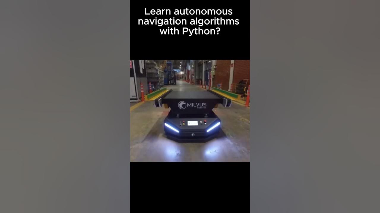 Can You Learn Autonomous Navigation Algorithms with Python? #robotics #python - YouTube
