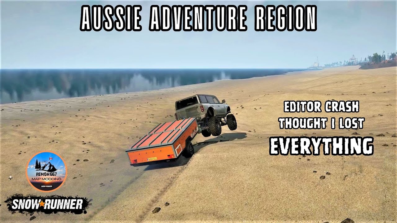 Thought I Lost The Whole Region - Aussie Adventure Region - Snowrunner ...
