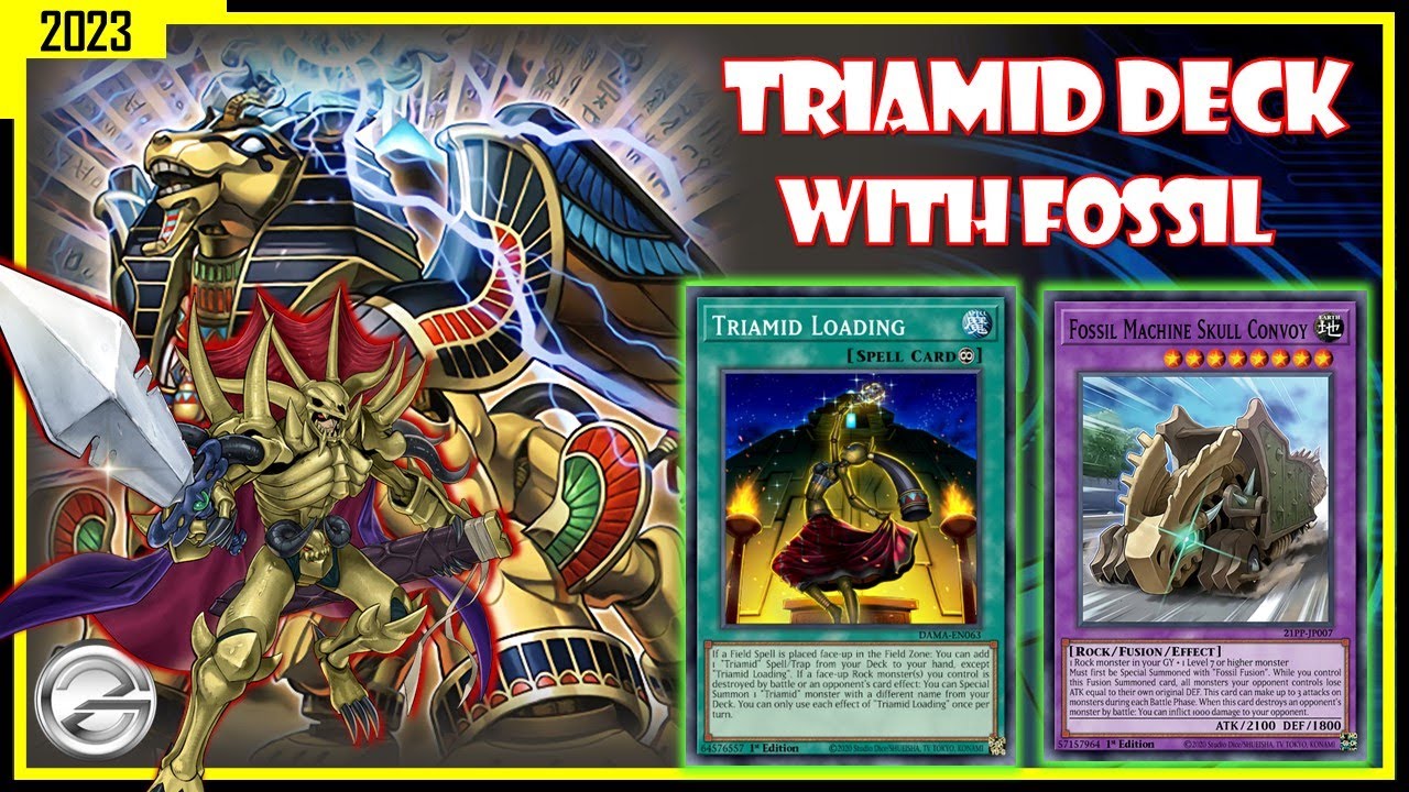 Yugioh Duel Links | Triamid Deck Gameplay April 2023 - Combo With ...