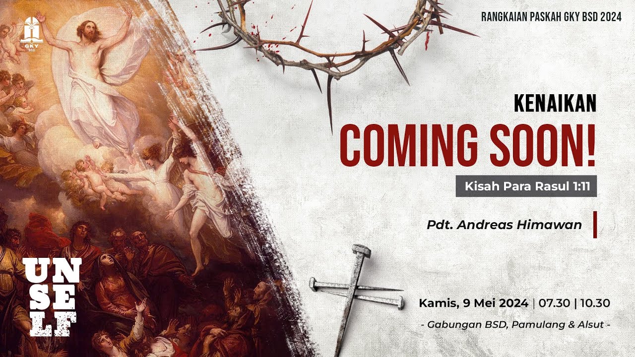 Kebaktian Kenaikan 2 GKY BSD, 9 Mei 2024 - YouTube