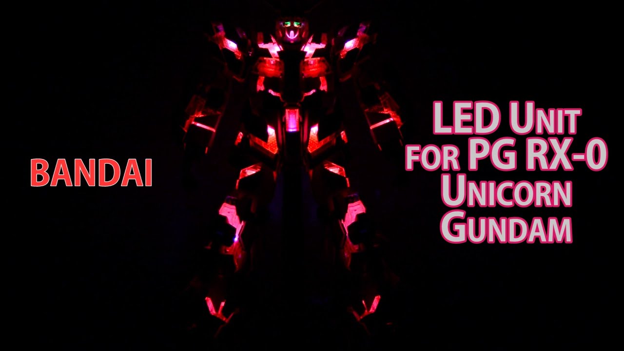[3D SPIN] PG 1/60 유니콘 건담용 LED 유닛 - LED Unit for PG RX-0 Unicorn Gundam ...