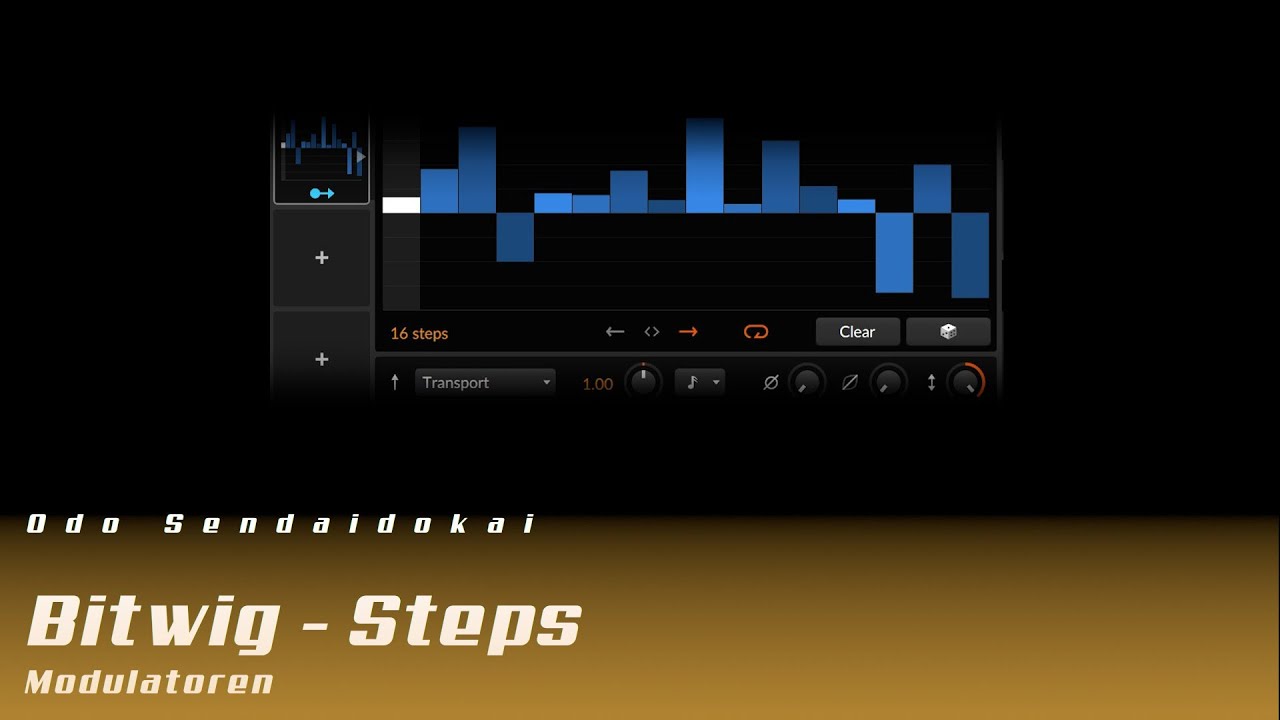 Bitwig Modulator Steps aka Stepsequencer - YouTube