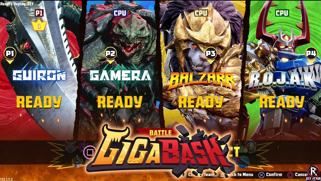 GigaBash - All Characters & Stages + DLC (GAMERA -Rebirth-) *Updated ...
