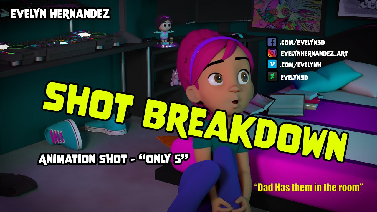 Animation Shot Breakdown - "Only 5" - YouTube
