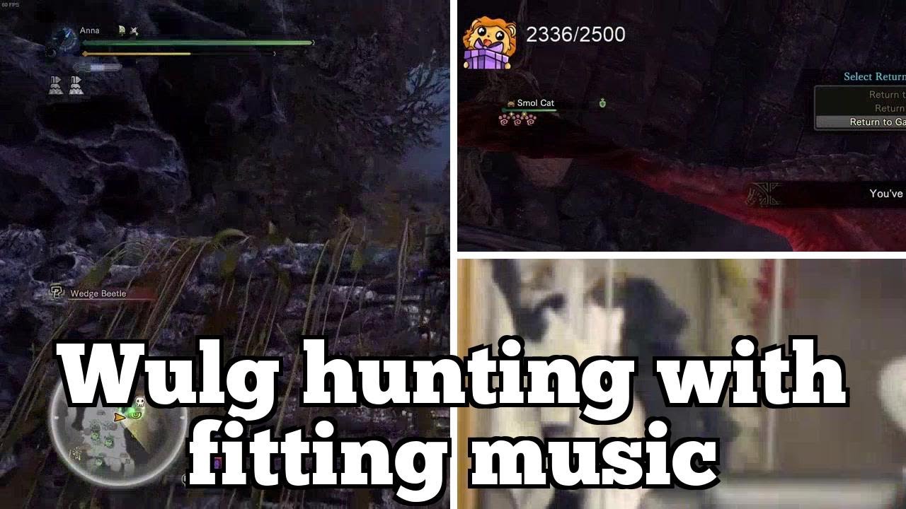 Daily Monster Hunter World Highlights: Wulg hunting with fitting music ...
