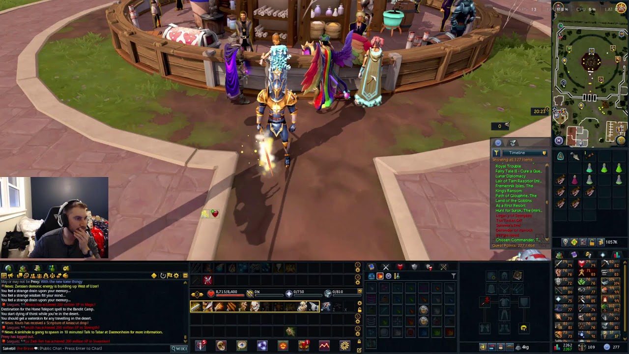 Runescape: Timeline Questing - YouTube