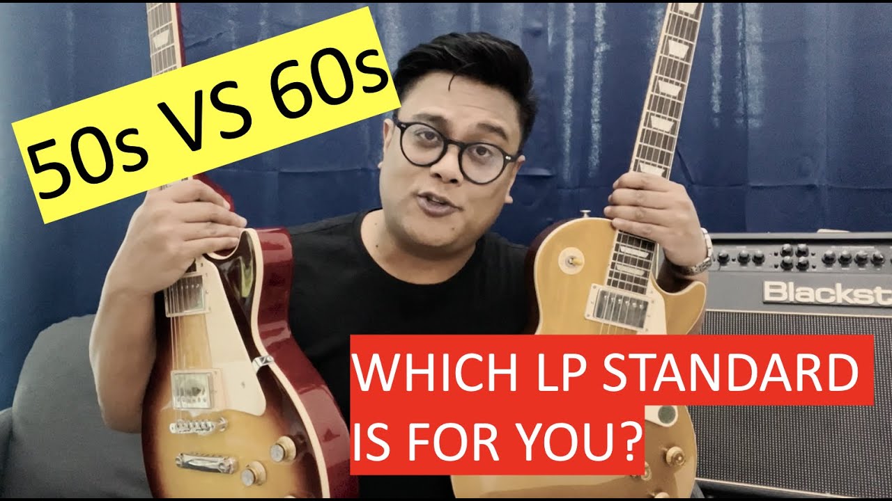 SIMPLIFIED: 50s VS 60s Gibson Les Paul Standard - YouTube